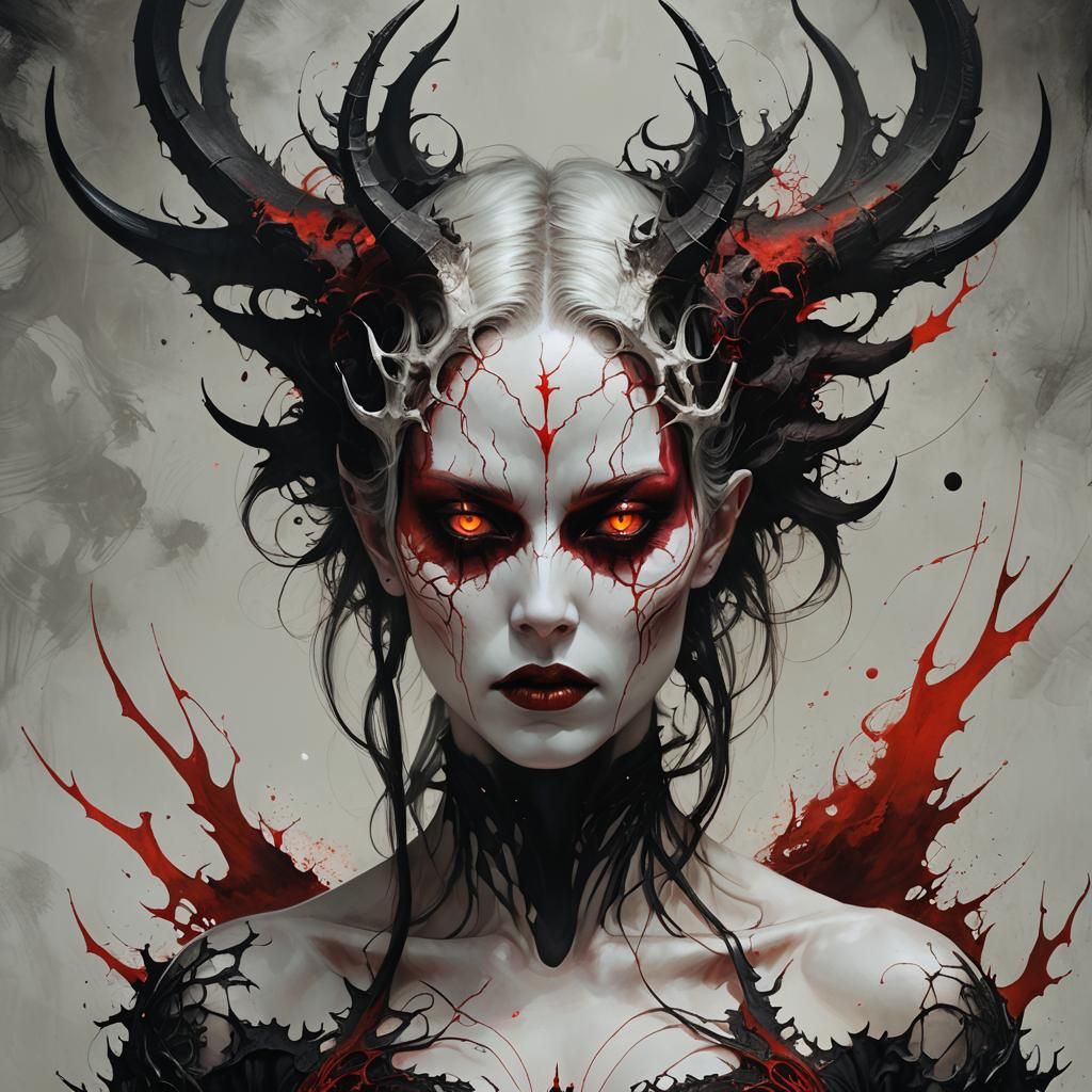 Demoness - AI Generated Artwork - NightCafe Creator