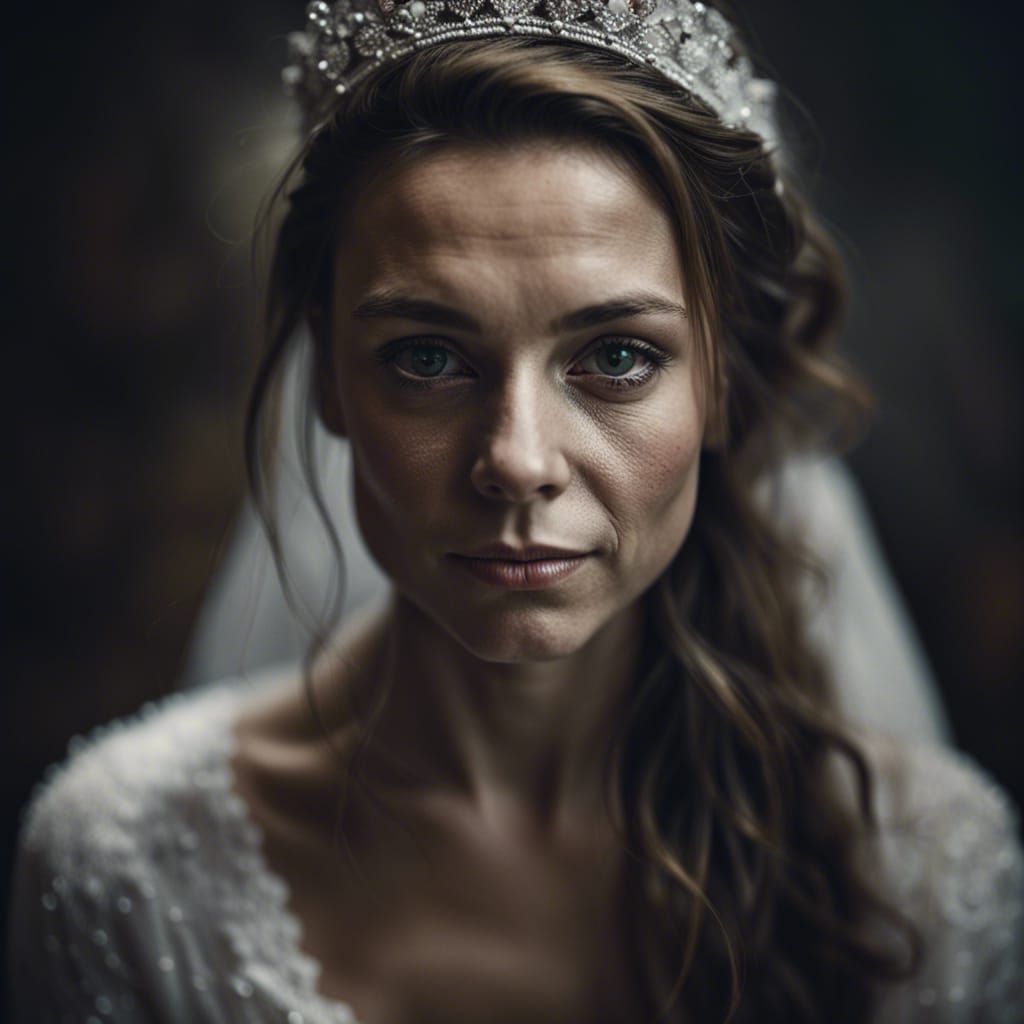 Beautiful bride - AI Generated Artwork - NightCafe Creator