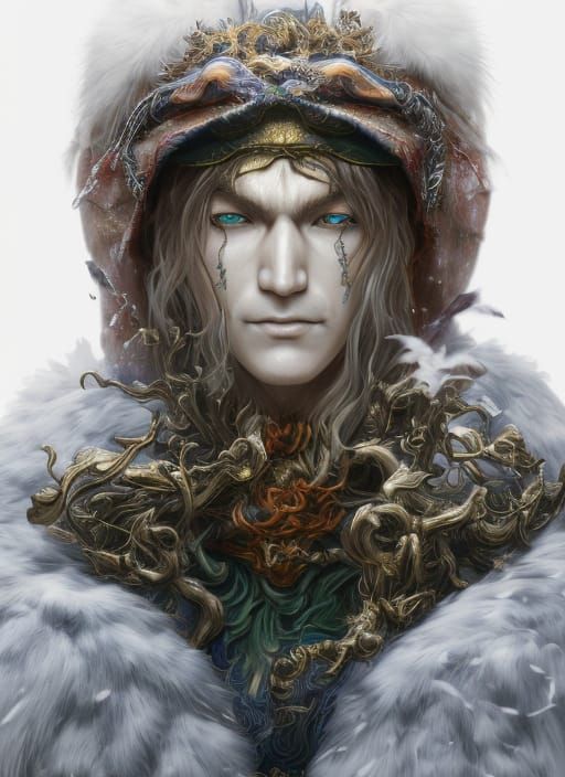 Winter Warlock - AI Generated Artwork - NightCafe Creator