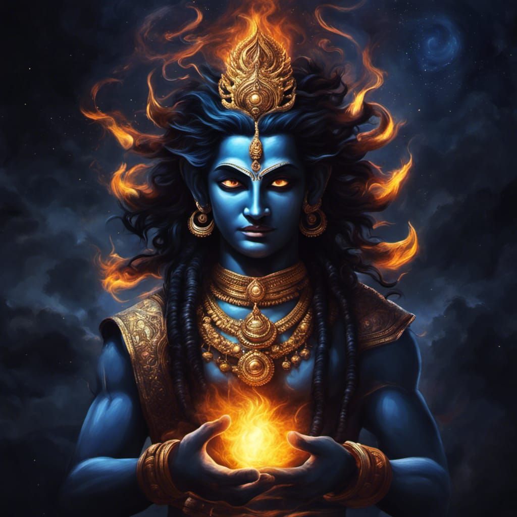 dharma arts, riverside fire, Gods and Monsters, lord Vishnu, Human ...
