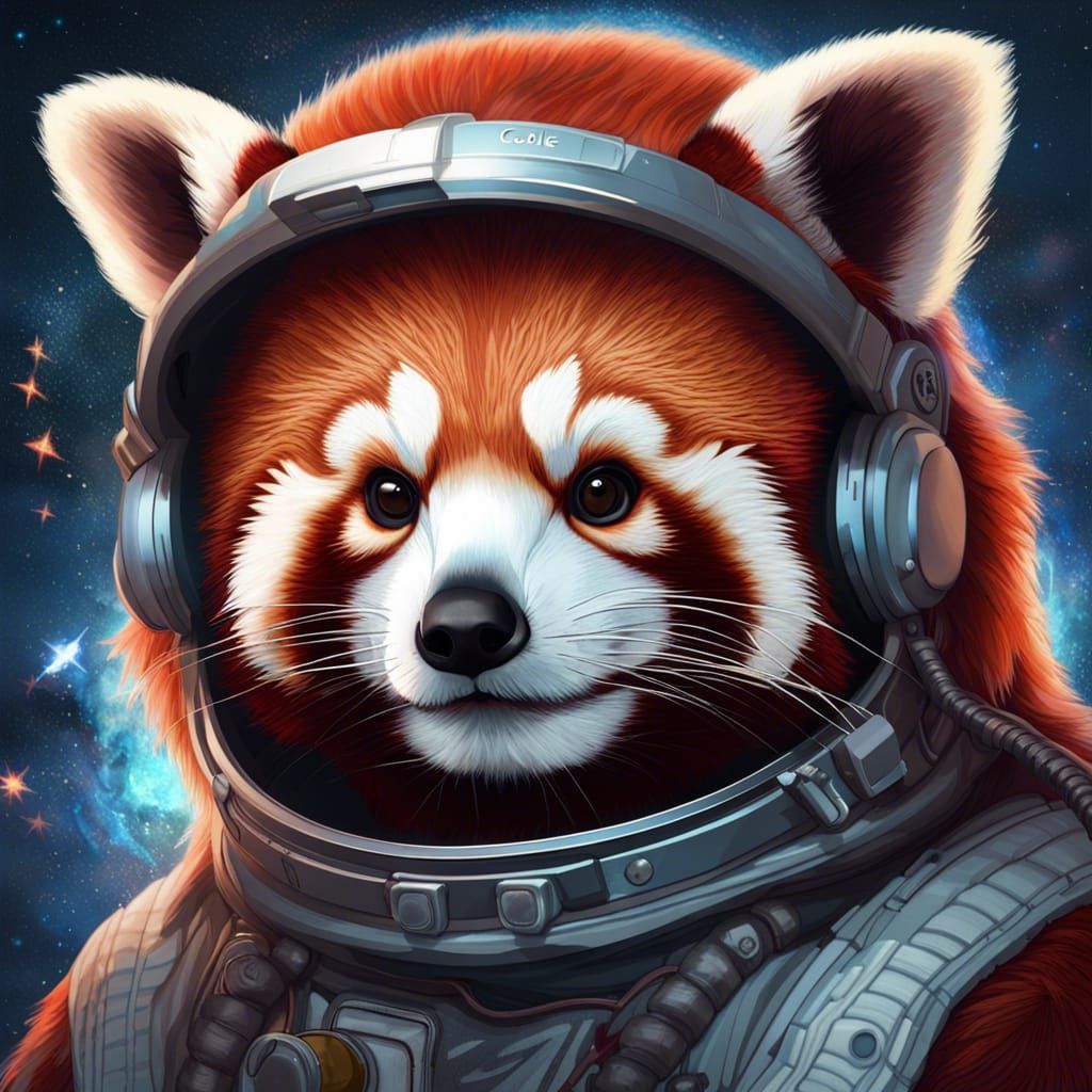 Space panda - AI Generated Artwork - NightCafe Creator