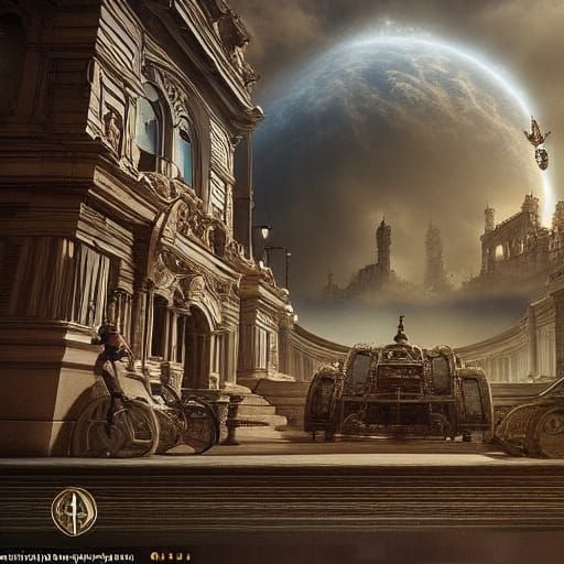 a time machine - AI Generated Artwork - NightCafe Creator