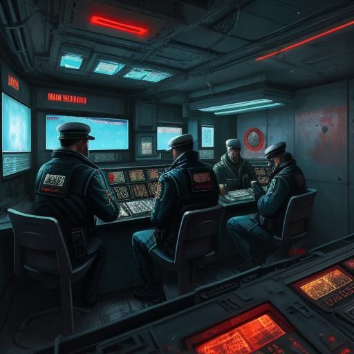 Soviet cyberpunk Navy - AI Generated Artwork - NightCafe Creator