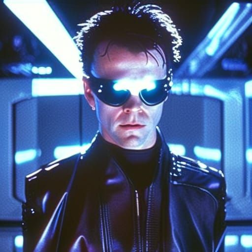 1995 film adaptation of William Gibson's "Neuromancer" - AI Generated ...