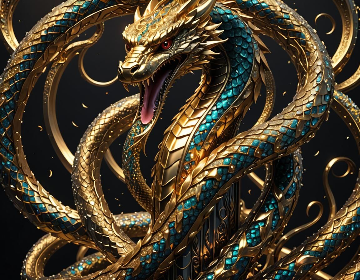 God of Snakes - AI Generated Artwork - NightCafe Creator