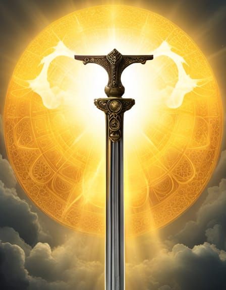 Freyr's Sword at Ragnarok - AI Generated Artwork - NightCafe Creator