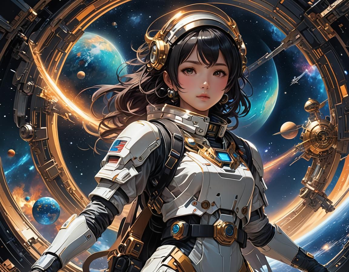 Space Traveling - AI Generated Artwork - NightCafe Creator