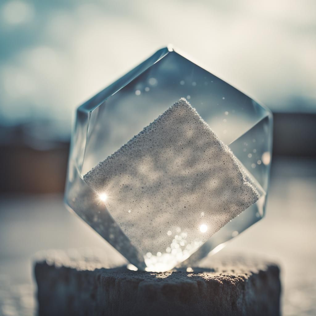 Concrete Reflection - AI Generated Artwork - NightCafe Creator