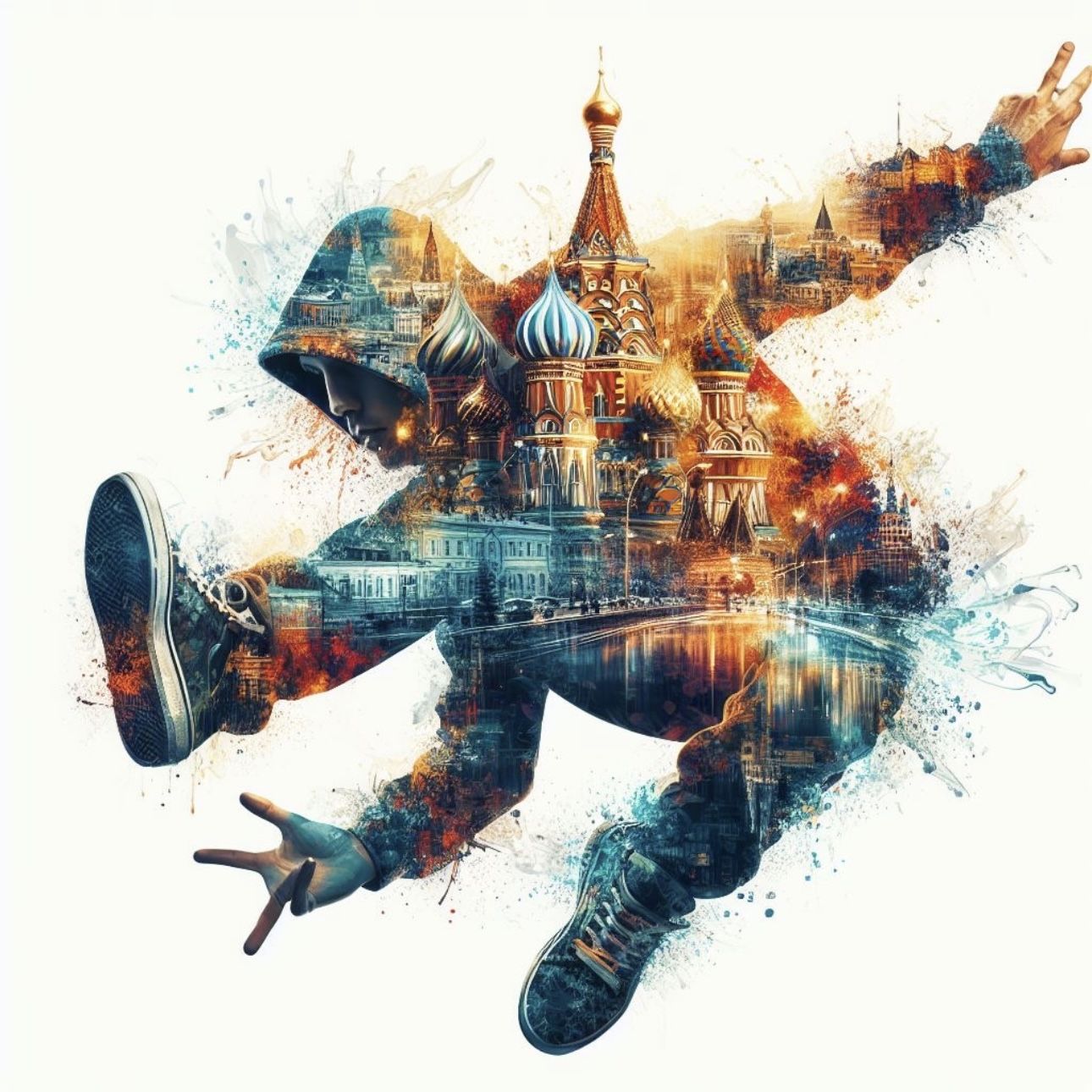Moscow Breakdancer - AI Generated Artwork - NightCafe Creator