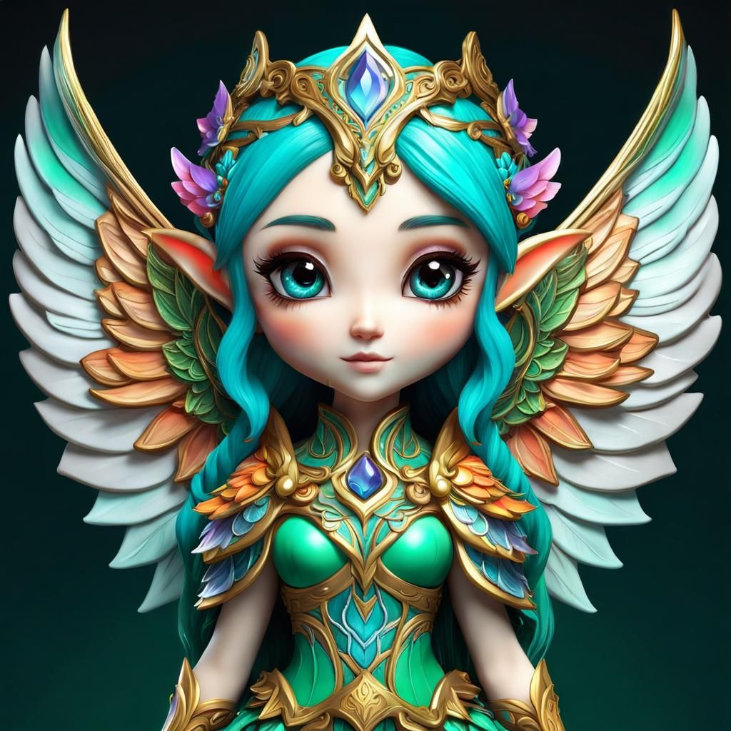 Elf Portrait - AI Generated Artwork - NightCafe Creator