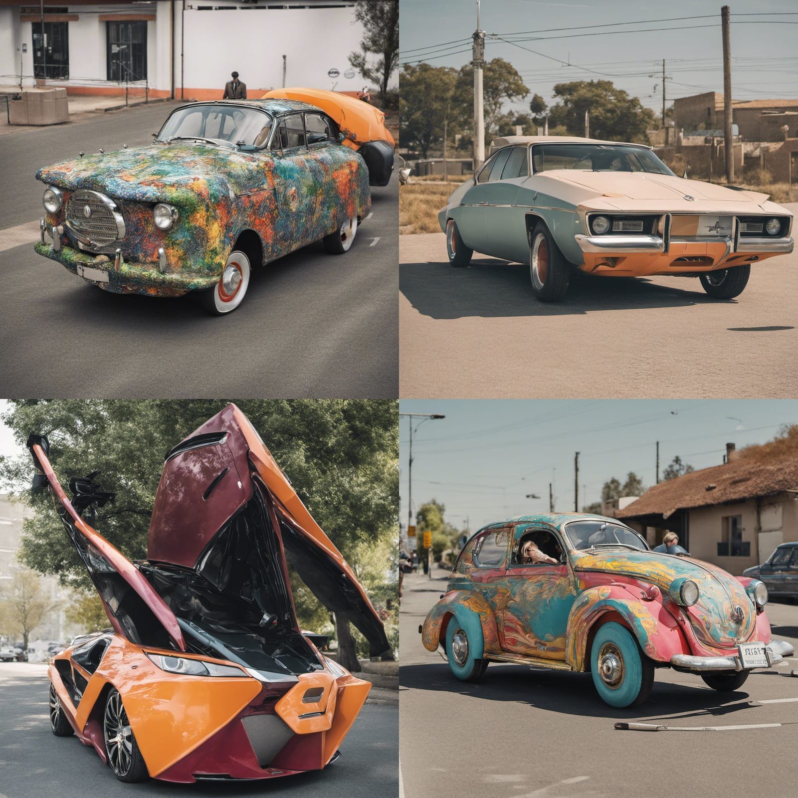 Unusual car - AI Generated Artwork - NightCafe Creator
