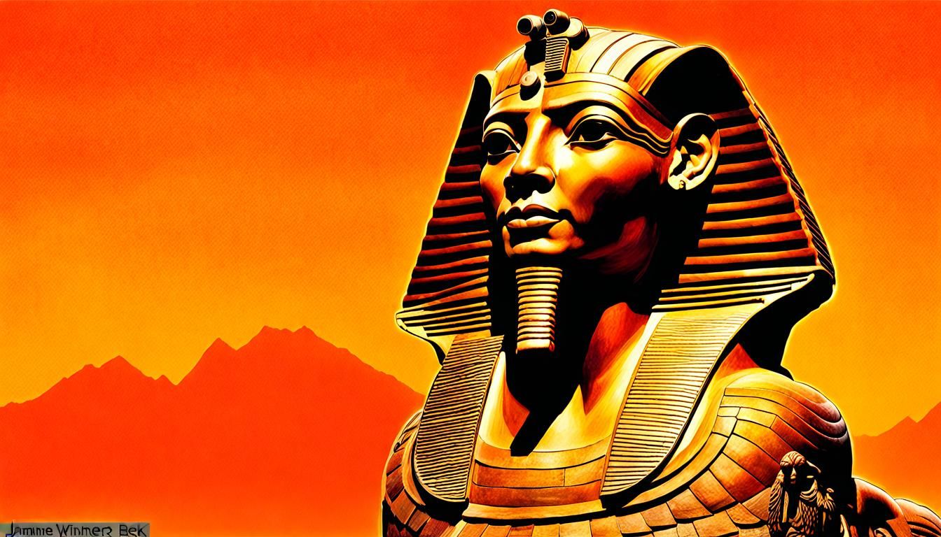 Egyptian Sphinx - AI Generated Artwork - NightCafe Creator