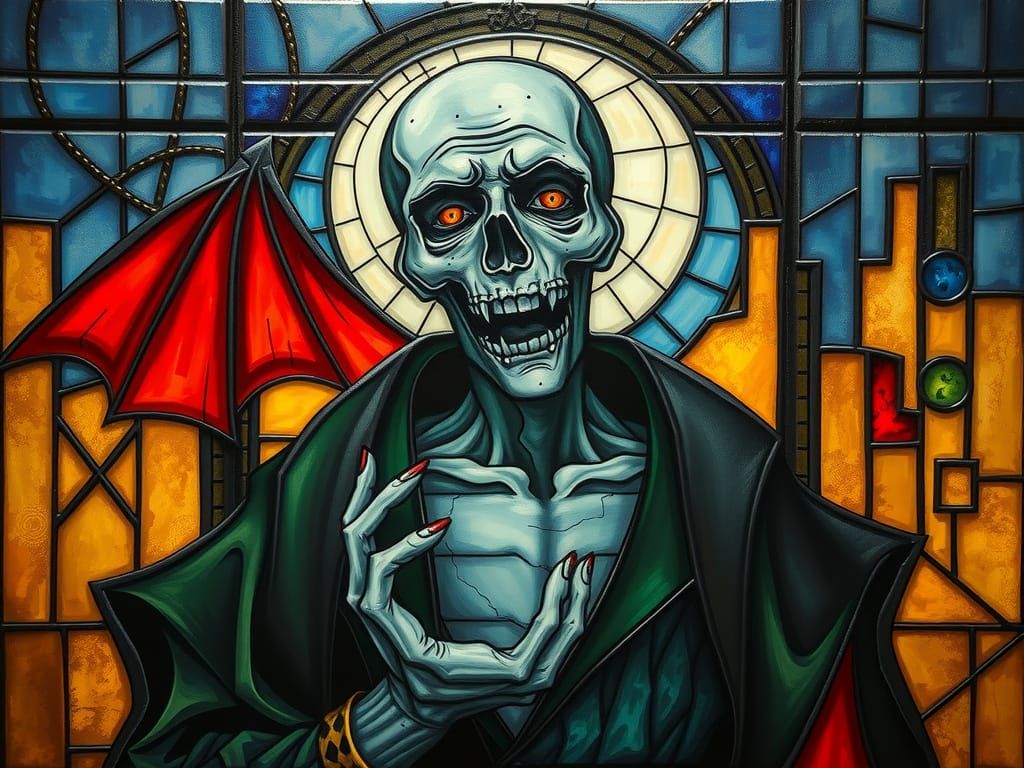 Celtic Vampire Immortal, Forever in Twilight - AI Art