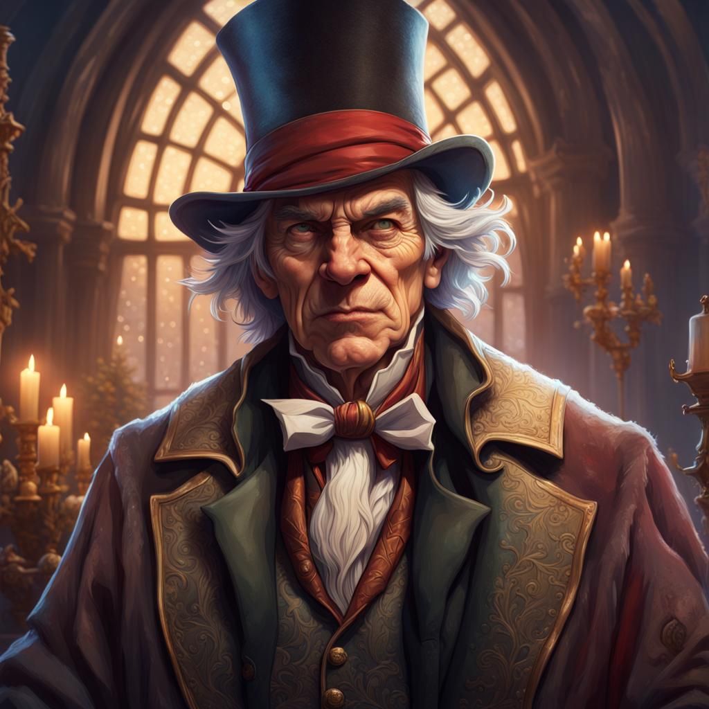 Ebenezer Scrooge - AI Generated Artwork - NightCafe Creator