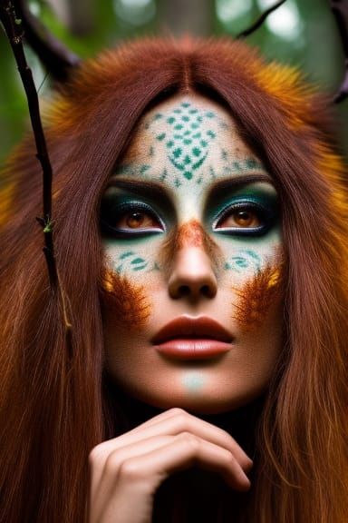 Woodland Nymph - AI Generated Artwork - NightCafe Creator