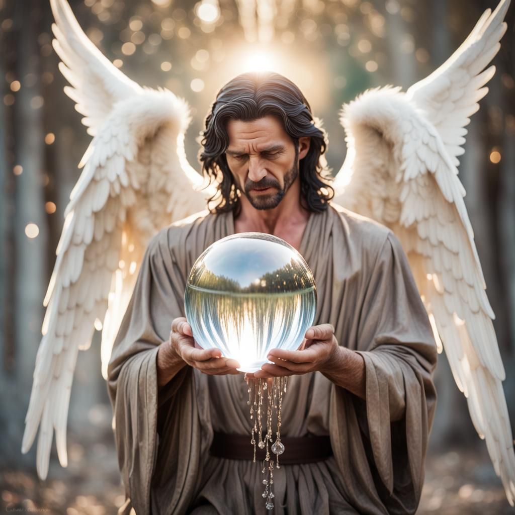 Angel orb - AI Generated Artwork - NightCafe Creator