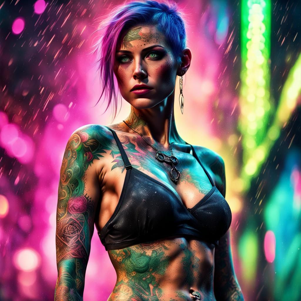 Post-apocalyptic Female Dream - AI Generated Artwork - NightCafe Creator