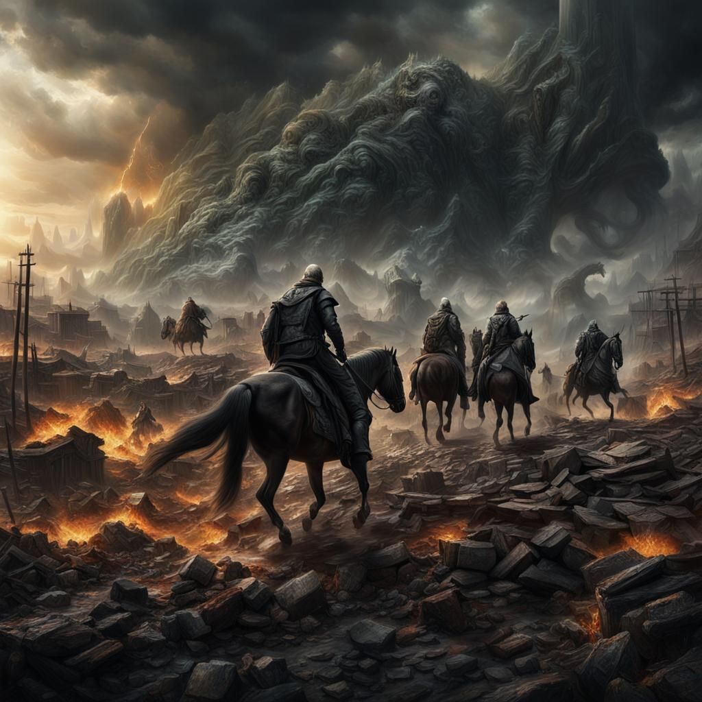 Judgmentday has arrived - AI Generated Artwork - NightCafe Creator