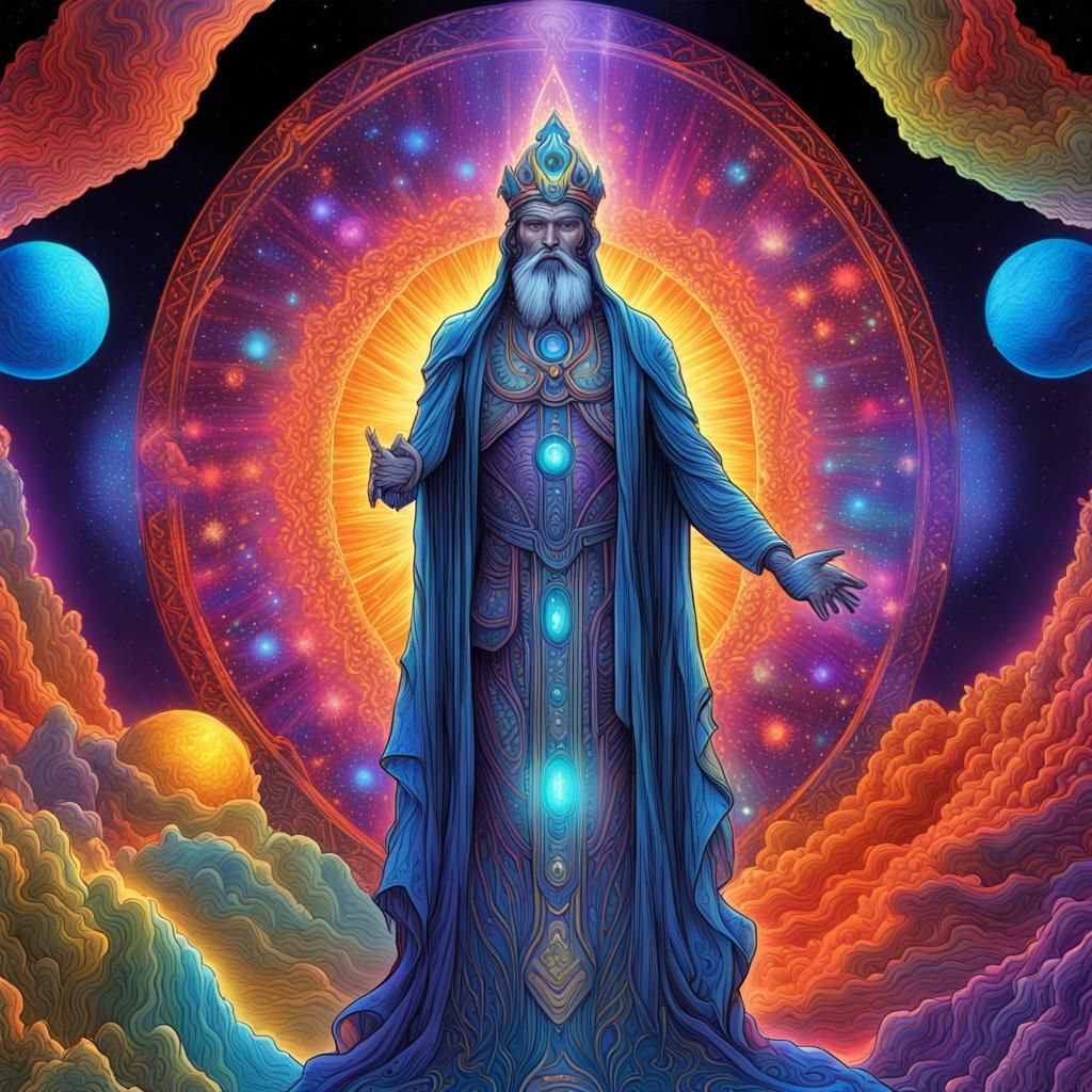 Eru Iluvatar in the Timeless Halls - AI Generated Artwork - NightCafe ...