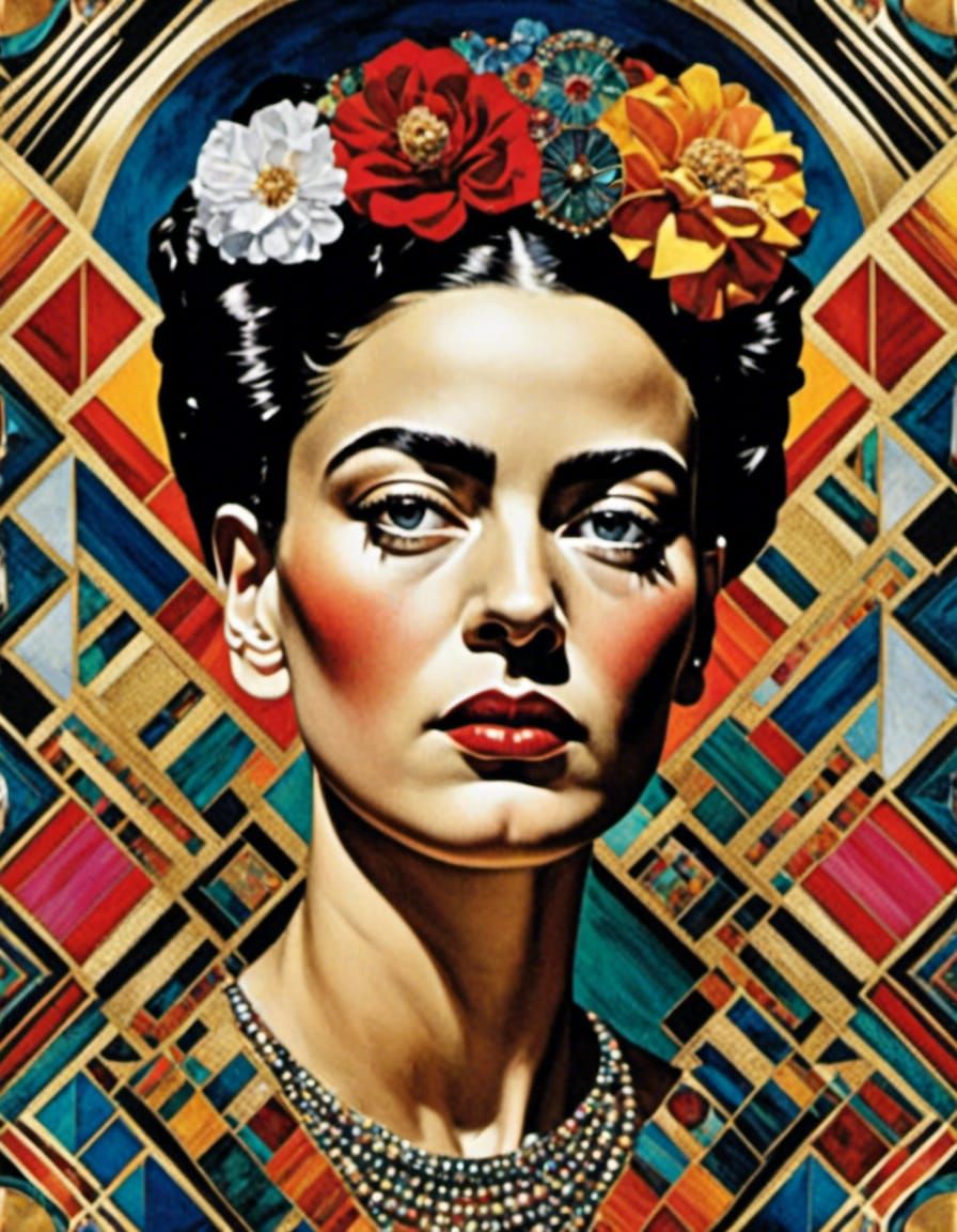 Frida Kahlo - AI Generated Artwork - NightCafe Creator