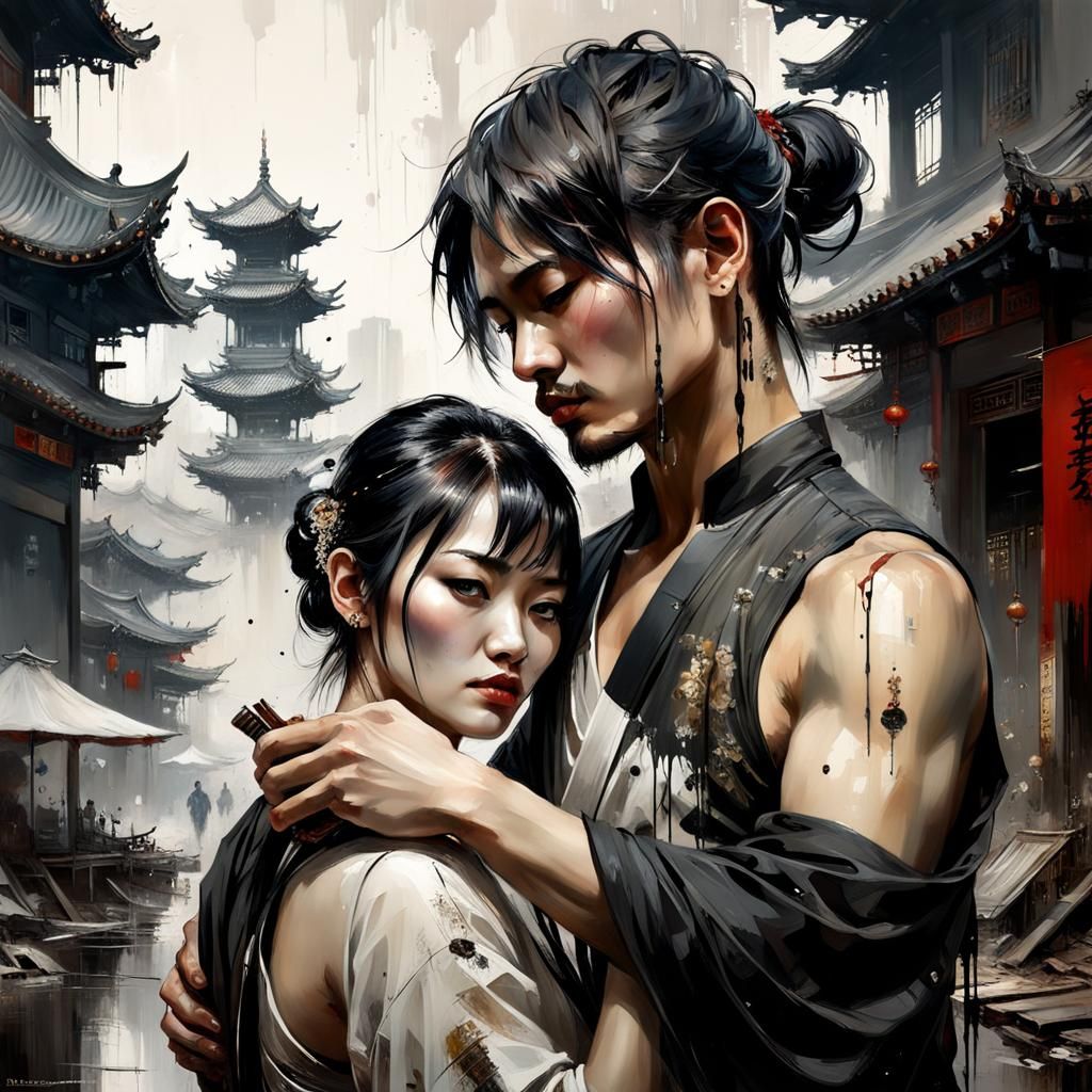 Speedpaint 03 - AI Generated Artwork - NightCafe Creator