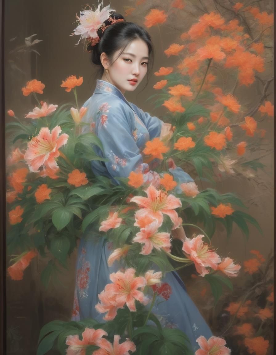 8k resolution, art by Zhao Songsheng Jiang Tiefeng and Ting Shao Kuang ...