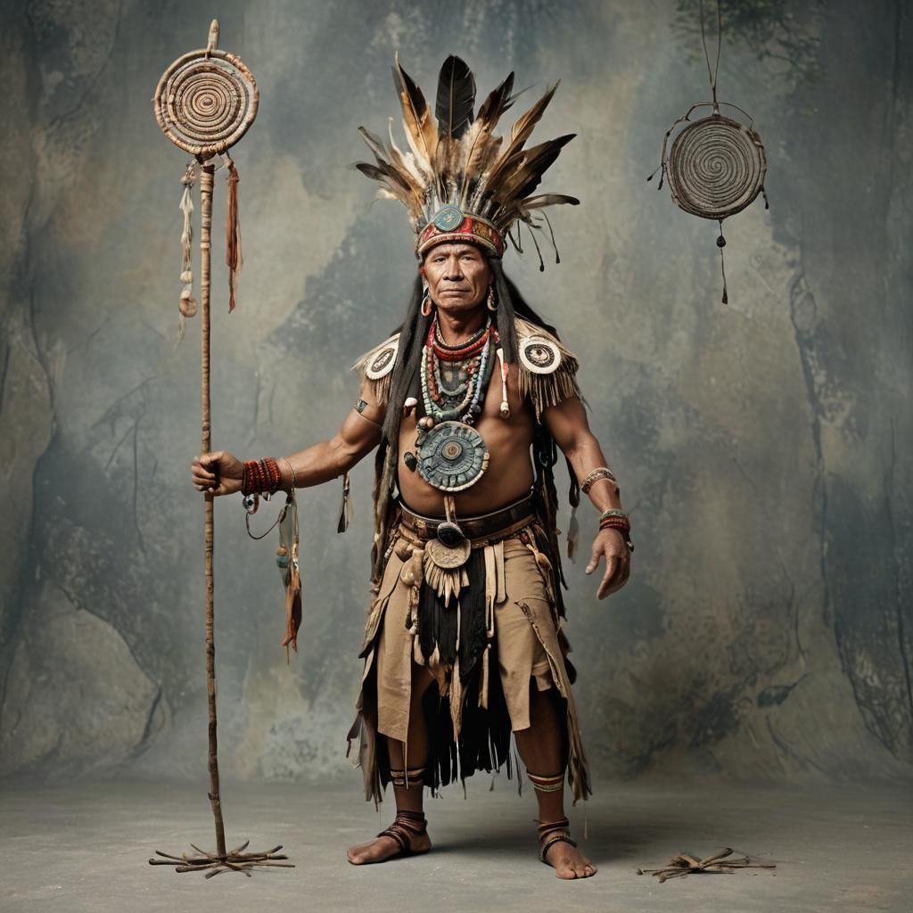 Amazonian shaman - AI Generated Artwork - NightCafe Creator