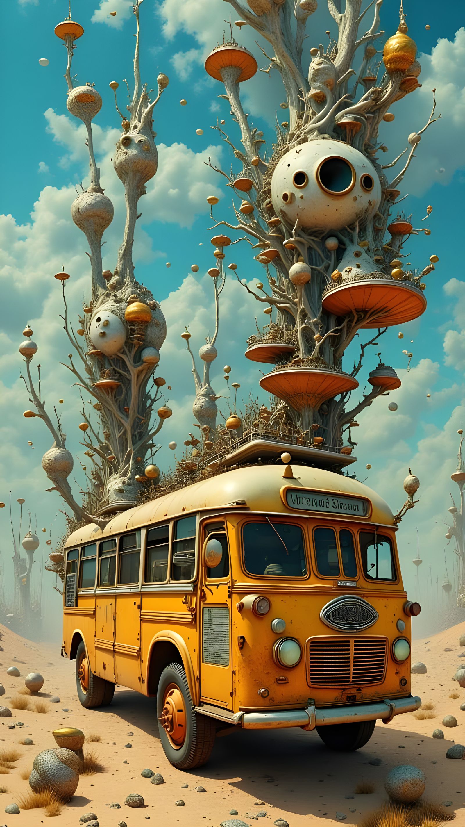 Uncanny Wheelers - Destination Radar Bus