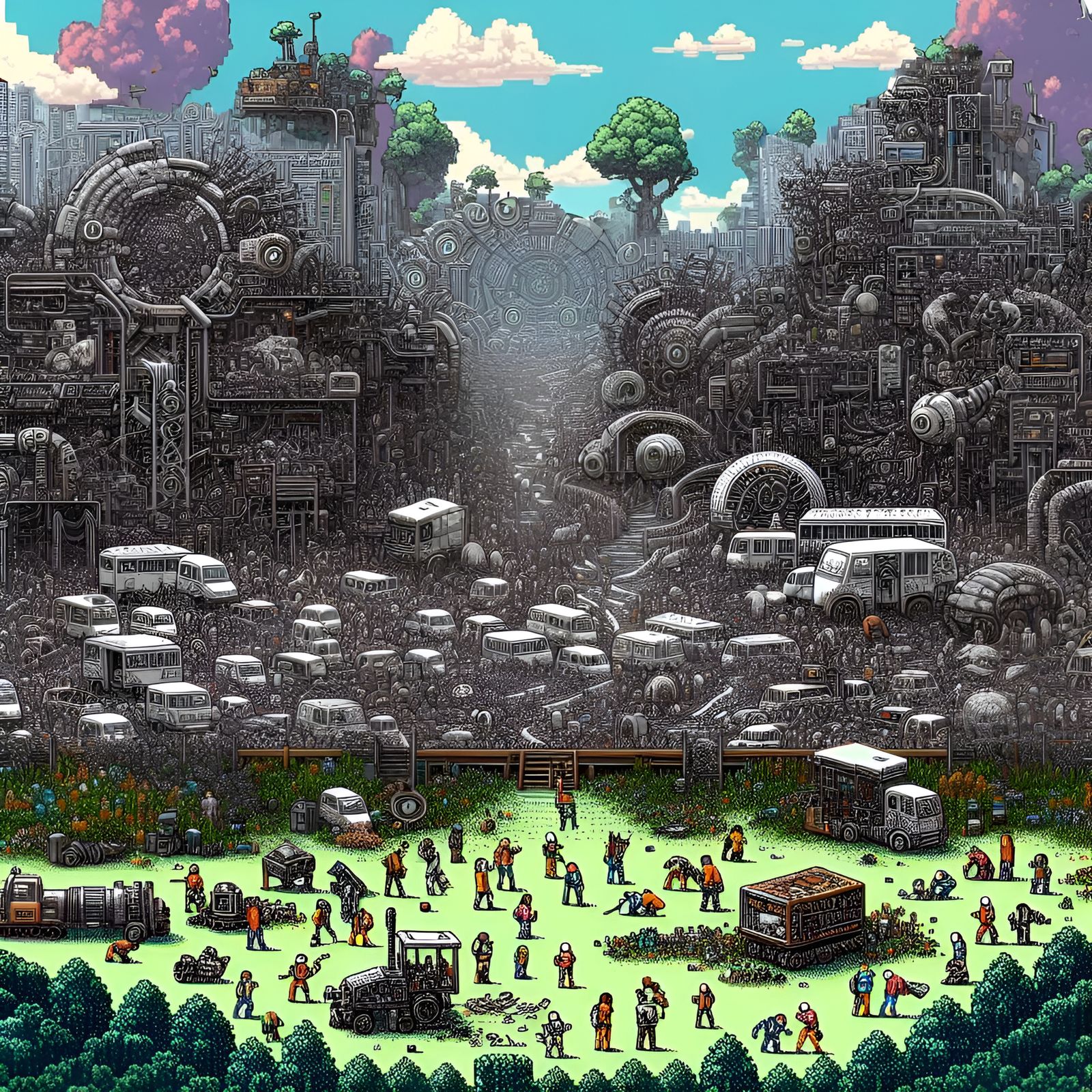 scavengers - AI Generated Artwork - NightCafe Creator