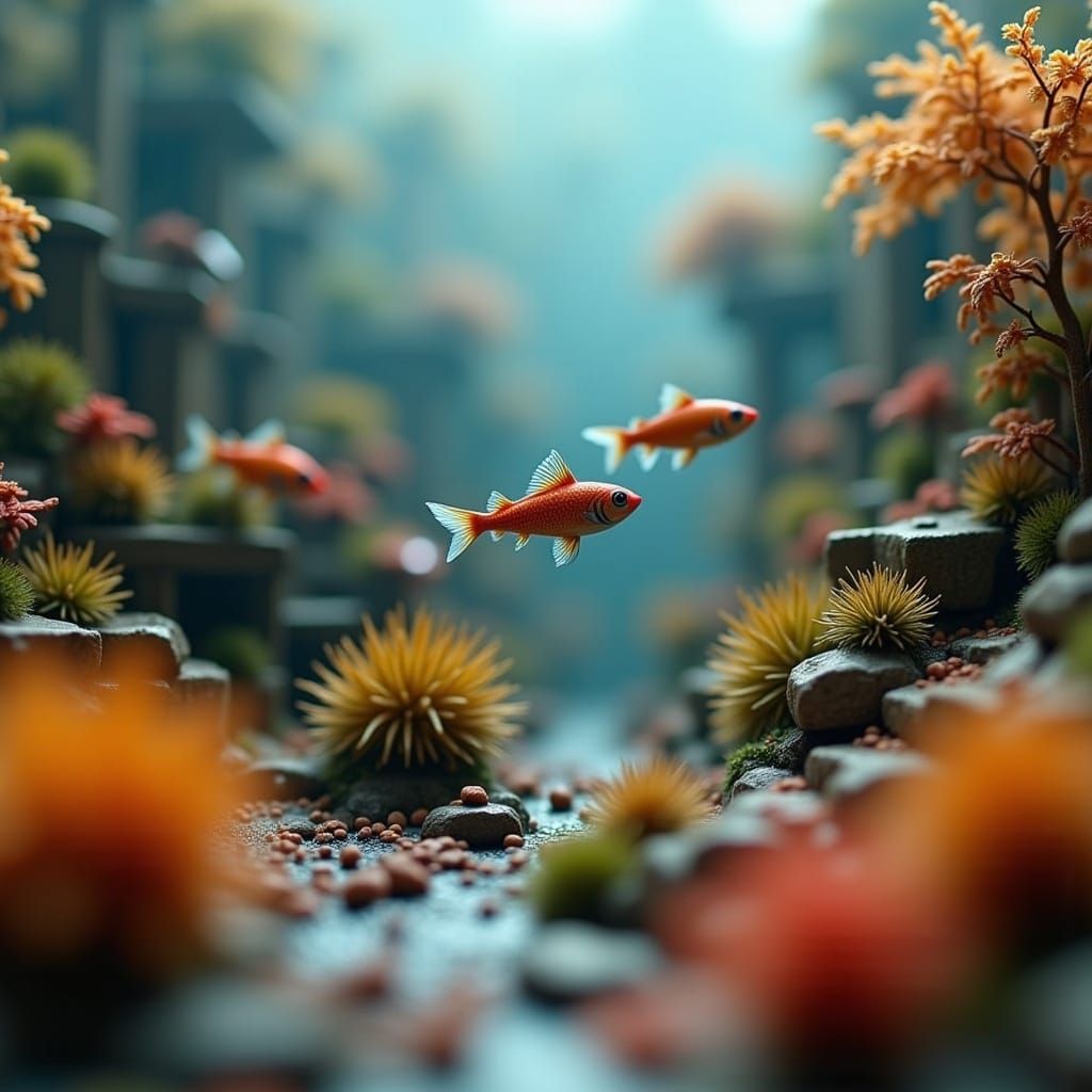 miniature fish water - miniature fish water