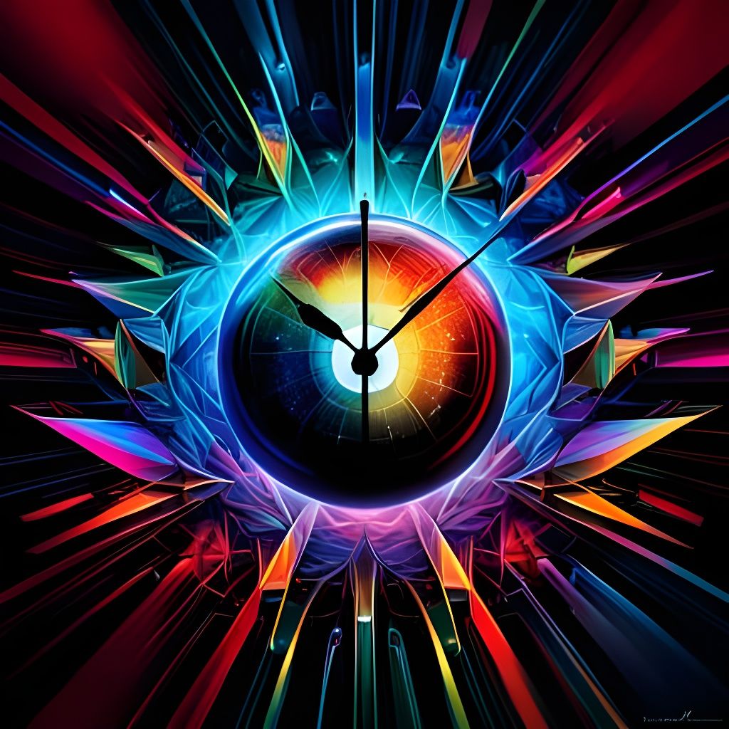 Clock - AI Generated Artwork - NightCafe Creator