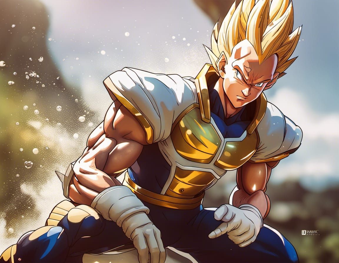 Vegeta - AI Generated Artwork - NightCafe Creator