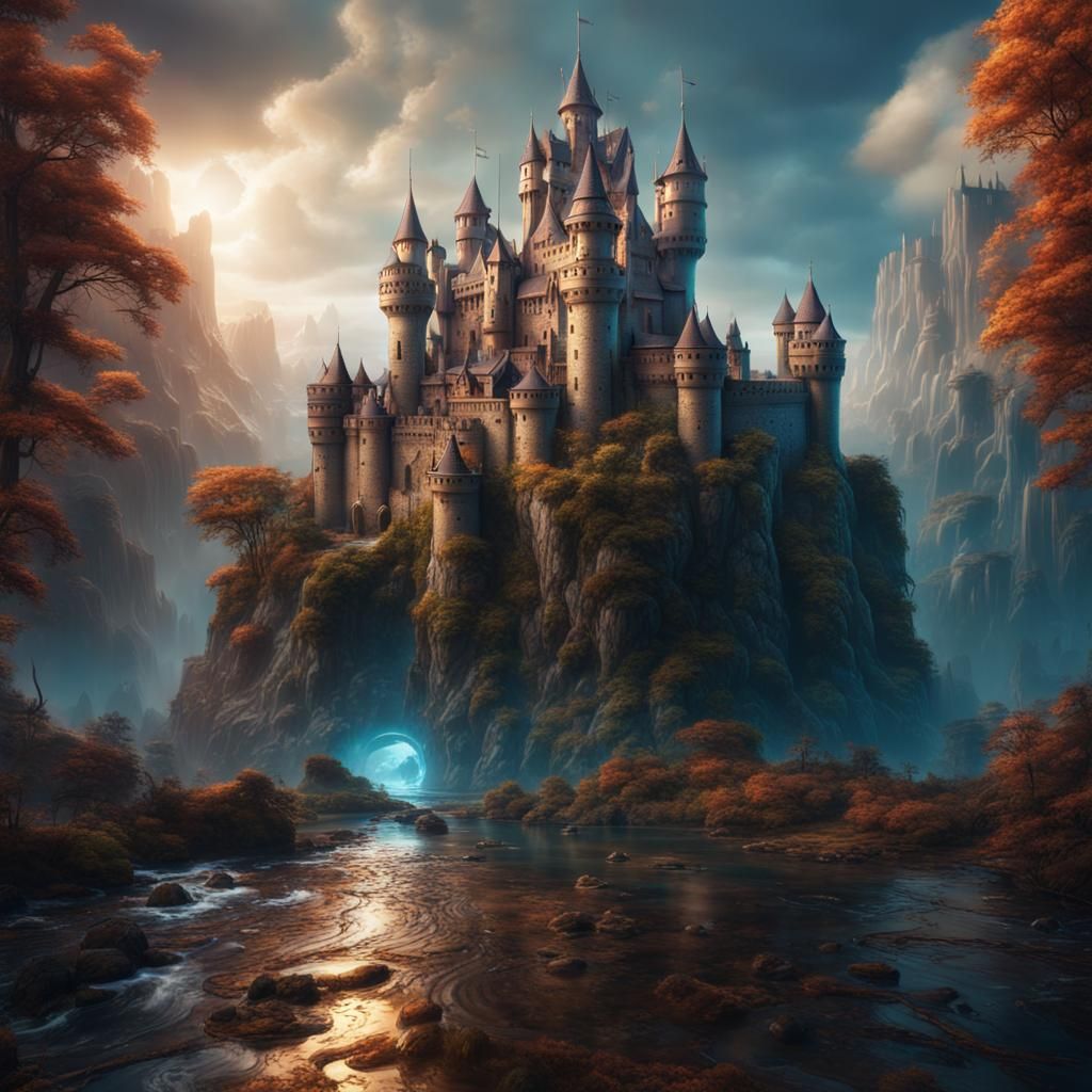 Castle - AI Generated Artwork - NightCafe Creator