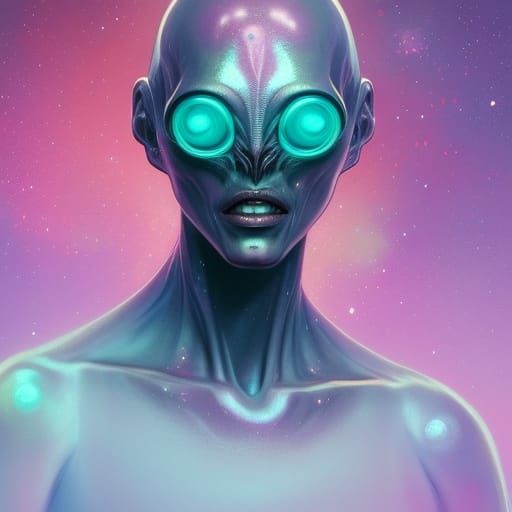 Alien pal - AI Generated Artwork - NightCafe Creator