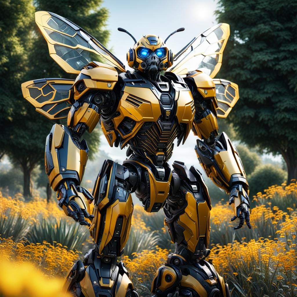 Pollinator bumblebee - AI Generated Artwork - NightCafe Creator