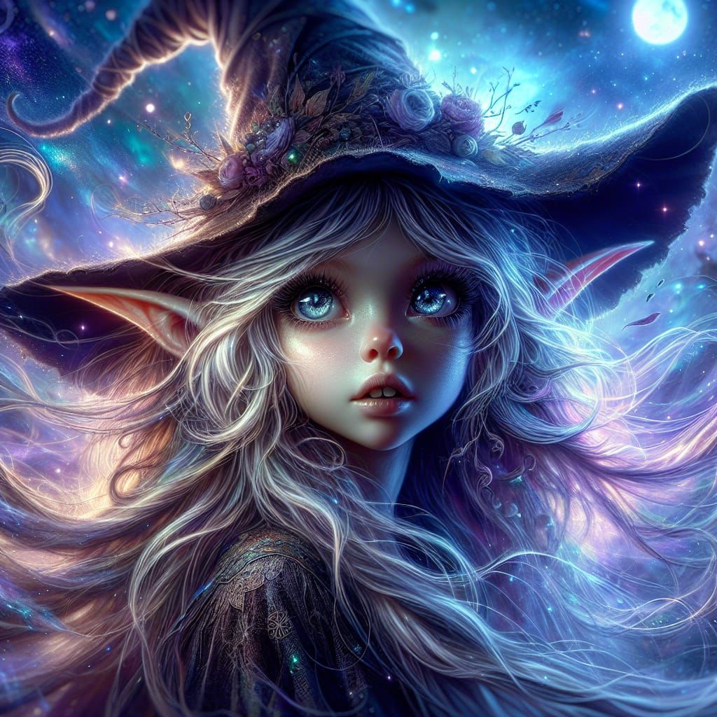 Young Pixie Witch - AI Generated Artwork - NightCafe Creator