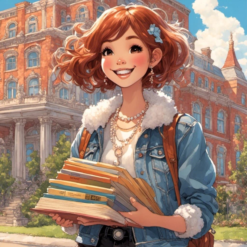 University Student 2 - AI Generated Artwork - NightCafe Creator