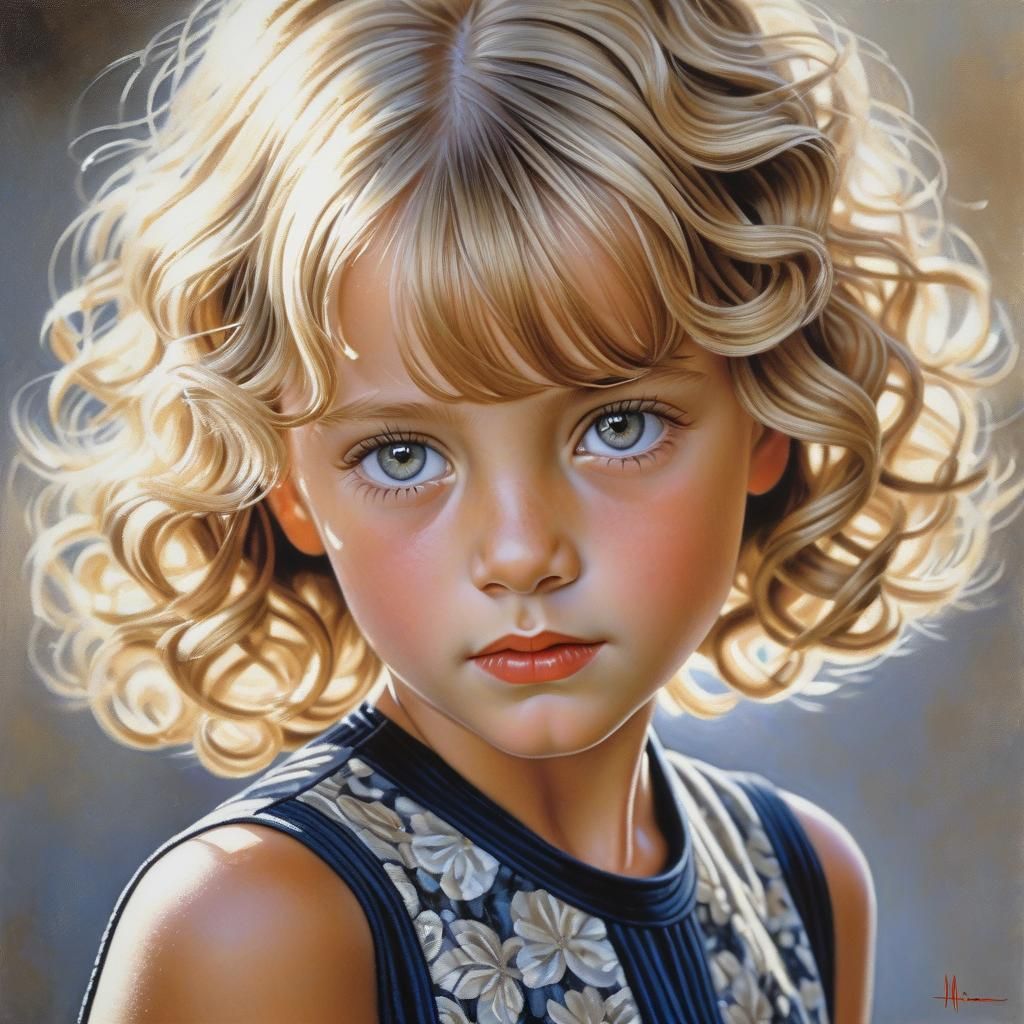 Portrait of a Child - AI Generated Artwork - NightCafe Creator