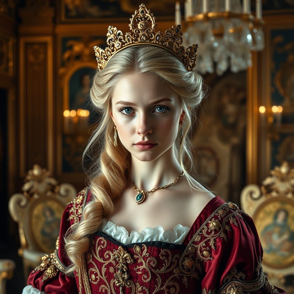 Italian Renaissance Mischievous Princess