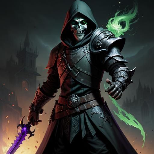 Death Knight - AI Generated Artwork - NightCafe Creator