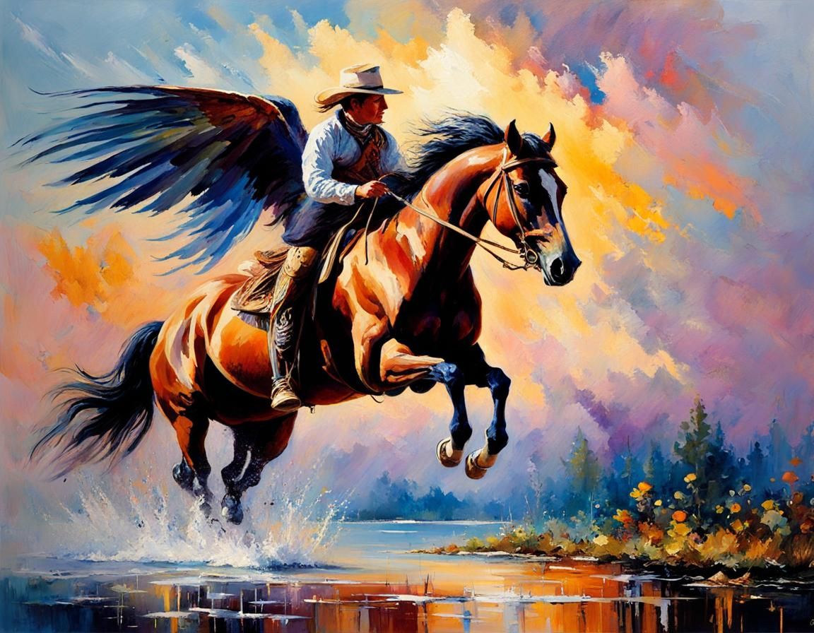 Run like the wind - AI Generated Artwork - NightCafe Creator