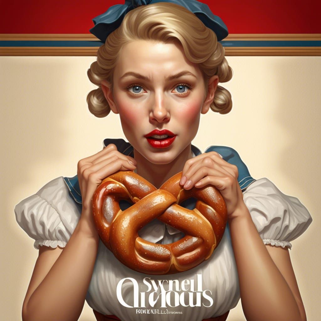 Alma's future Pretzel - AI Generated Artwork - NightCafe Creator