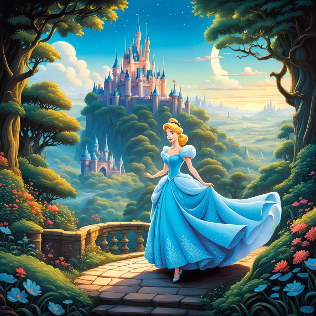 Cinderella - AI Generated Artwork - NightCafe Creator