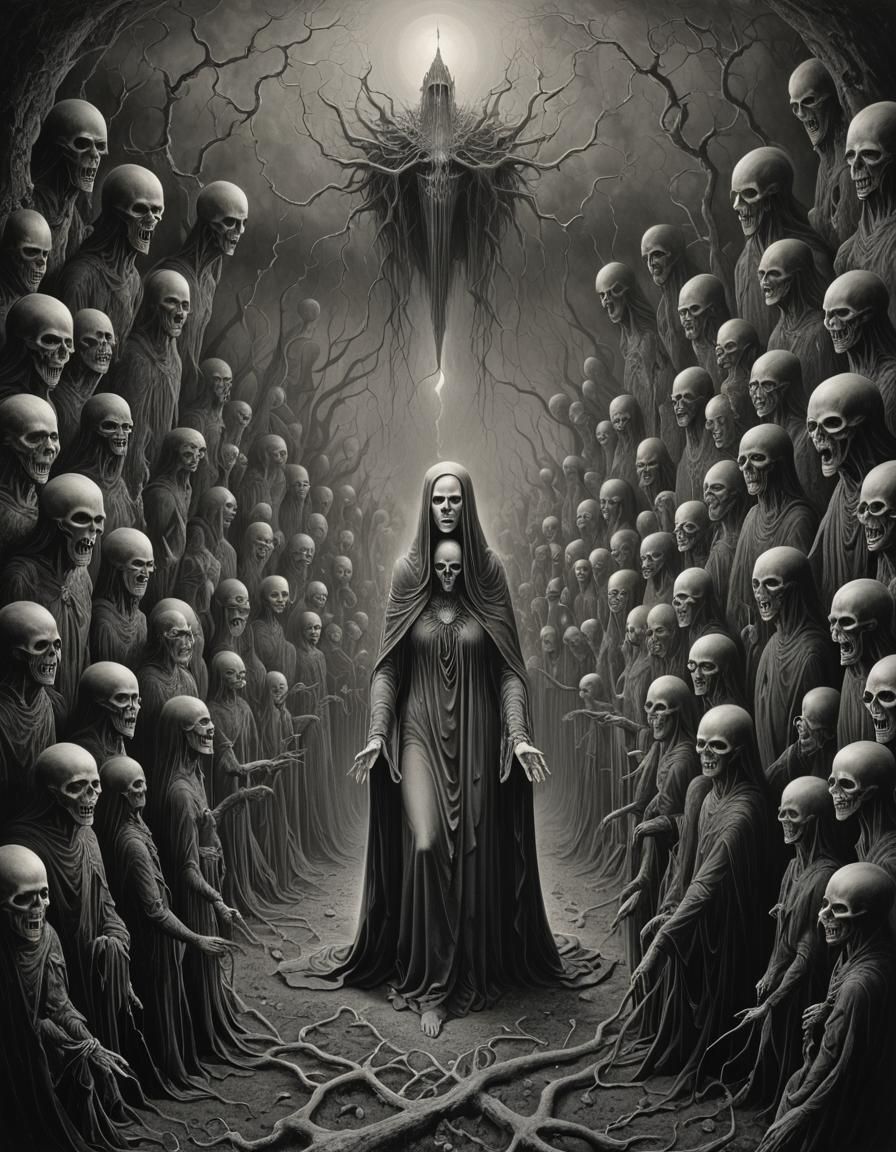 Screaming Banshee - AI Generated Artwork - NightCafe Creator