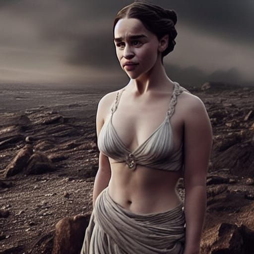 Emilia Clarke - AI Generated Artwork - NightCafe Creator