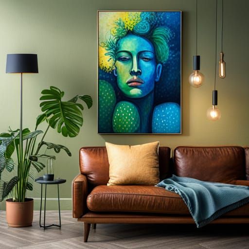 abstract art complementary colors fine details abstract art ...