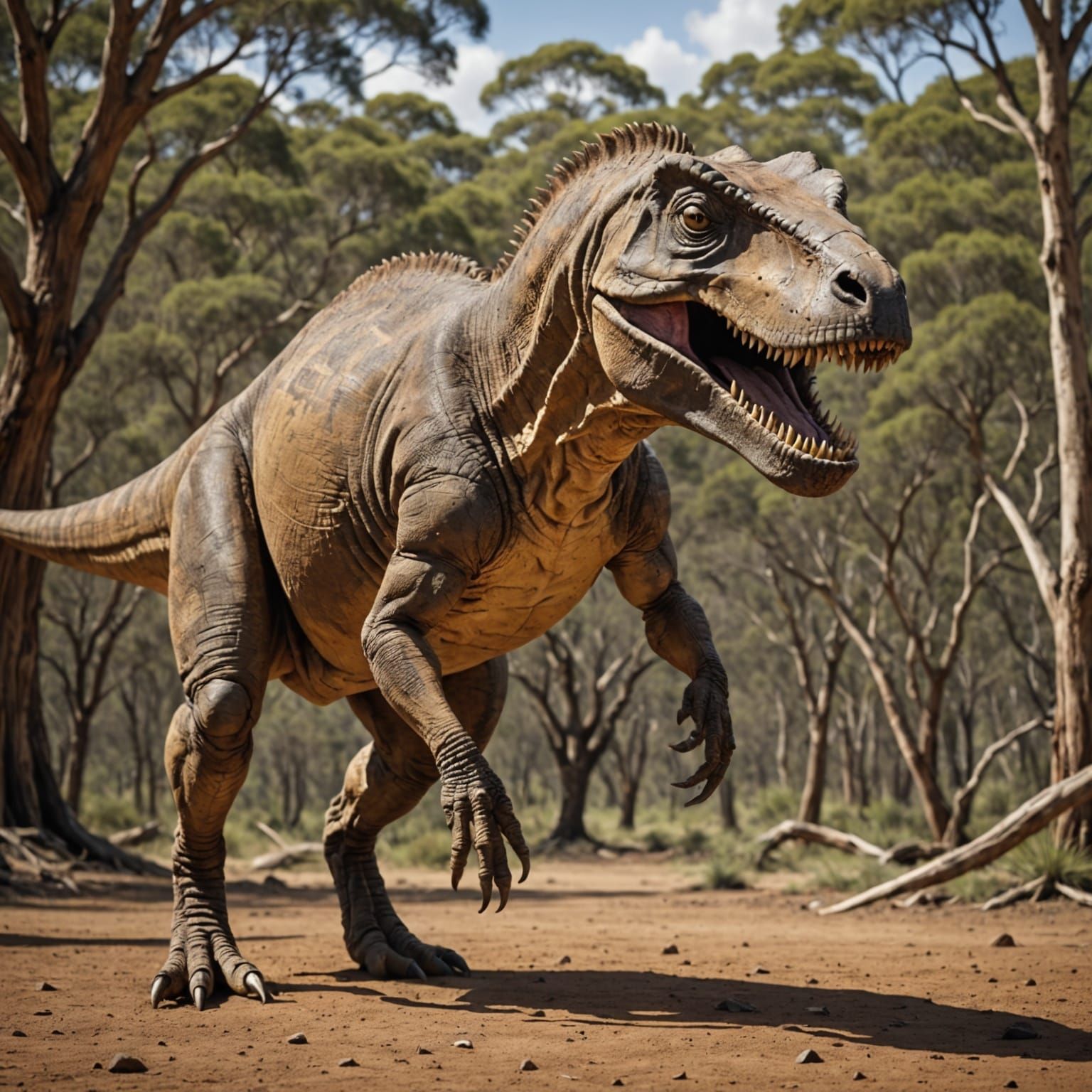Tyrannosaurus-kangaroo hybrid - Prehistoric Marsupial Beast ...