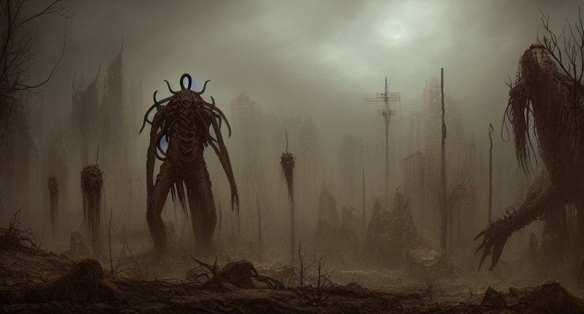 The World of Lovecraft~☆ - AI Generated Artwork - NightCafe Creator