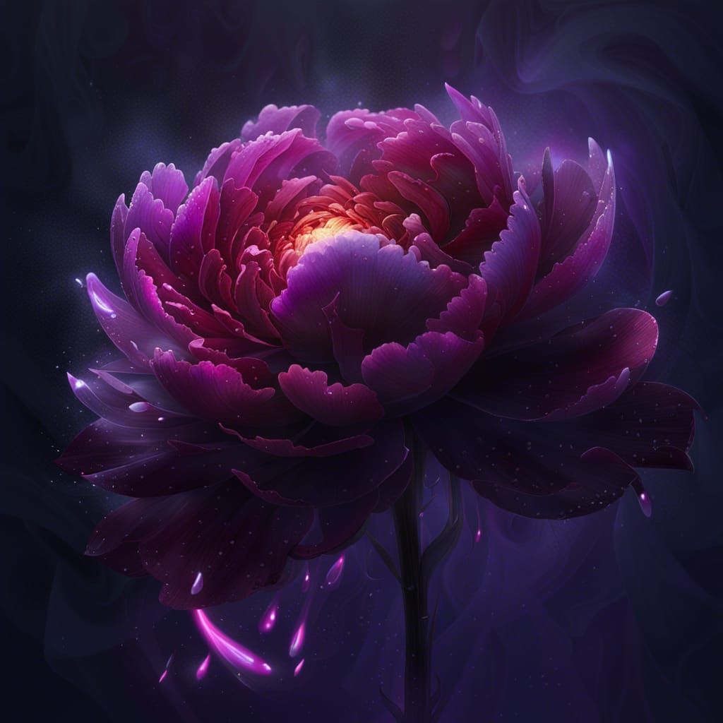 Enchanted flower - AI Generated Artwork - NightCafe Creator