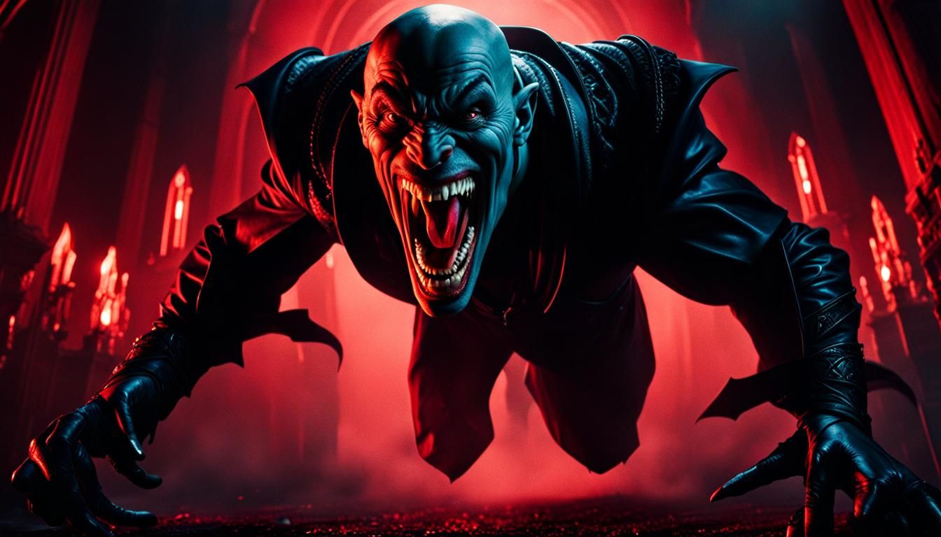 Vampire Beast - AI Generated Artwork - NightCafe Creator